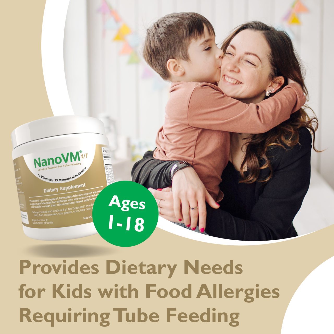 NanoVM t/f, Tube Feeding Supplement - Solace Nutrition
