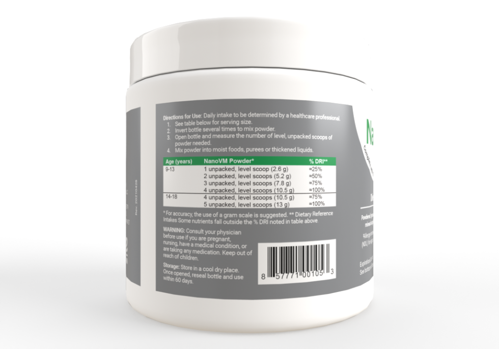 NanoVM 9-18, Food Allergy Supplement - Solace Nutrition